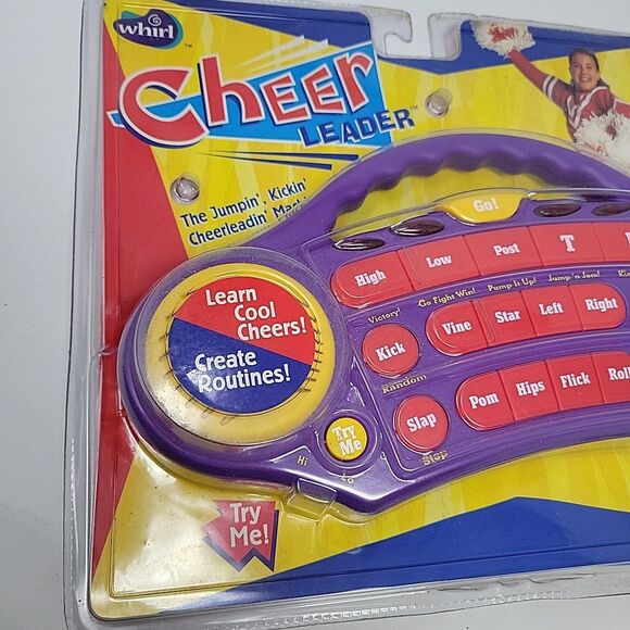 Whirl | Toys | Vintage 997 Cheerleader Spirit Cheer Machine Handheld ...